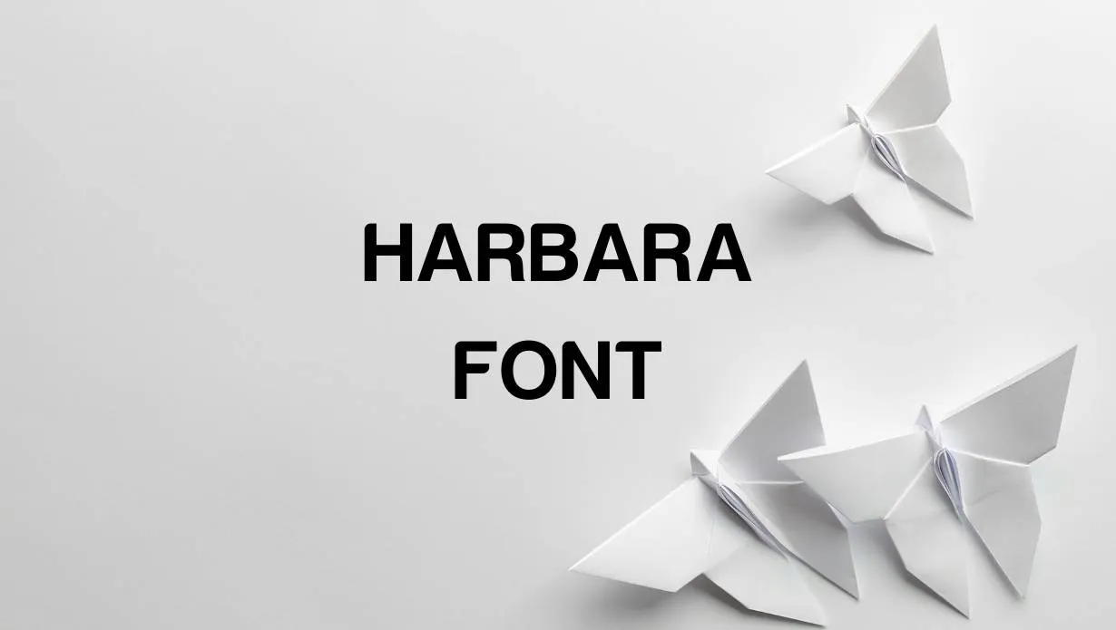 Harabara Font Free Download - CoFonts